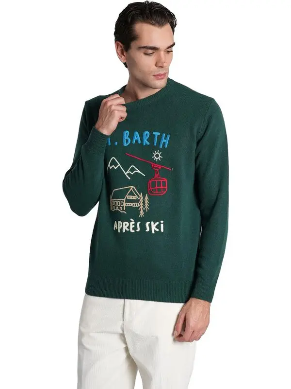 MC2 SAINT BARTH Heron Knitwear - Green