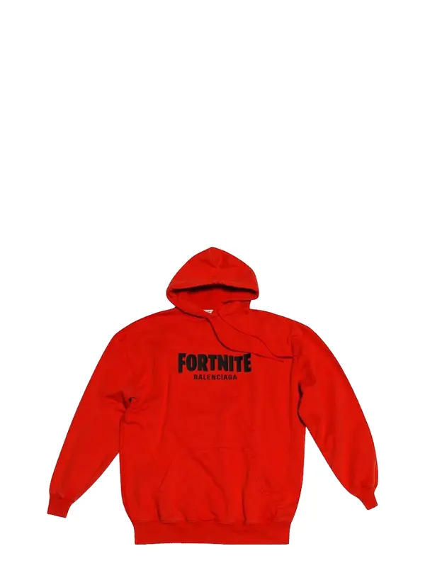 Balenciaga X Fortnite©2021 Medium Fit Hoodie - Red