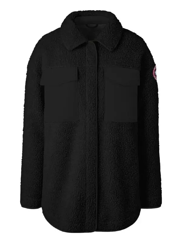 Canada Goose Simcoe Sherpa Shacket - Black