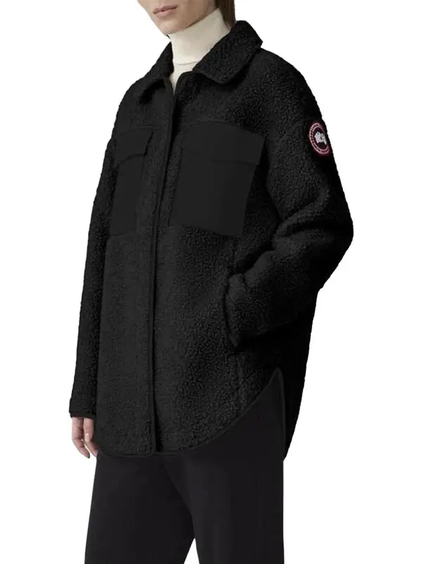 Canada Goose Simcoe Sherpa Shacket - Black