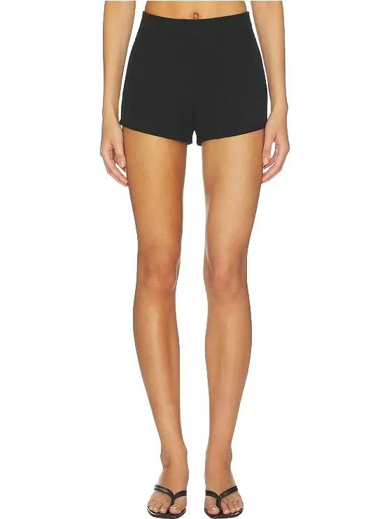 Superdown Ava Hot Short - Black Suiting