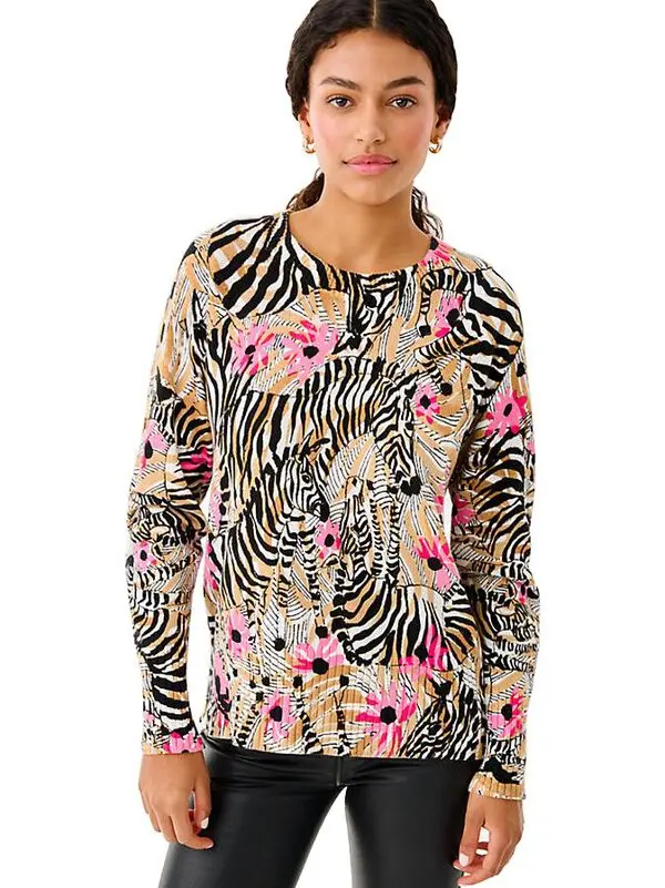 Lilly Pulitzer® Salima Crewneck Sweater - Rutabaga El Morocco
