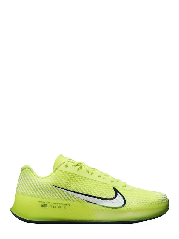 Nike Court Air Zoom Vapor Clay - Volt/armory Navy Blue/white