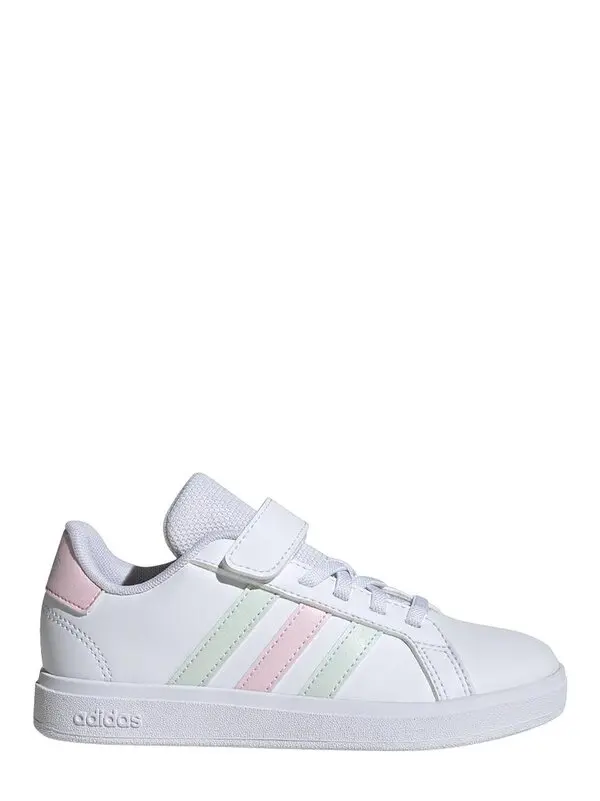 Adidas Grand Court 2.0 Sneakers - Cloud White/crystal Jade/clear Pink