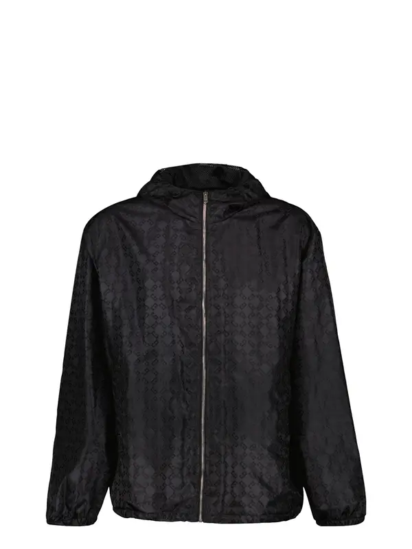 Givenchy 4g Monogram Windbreaker - Black