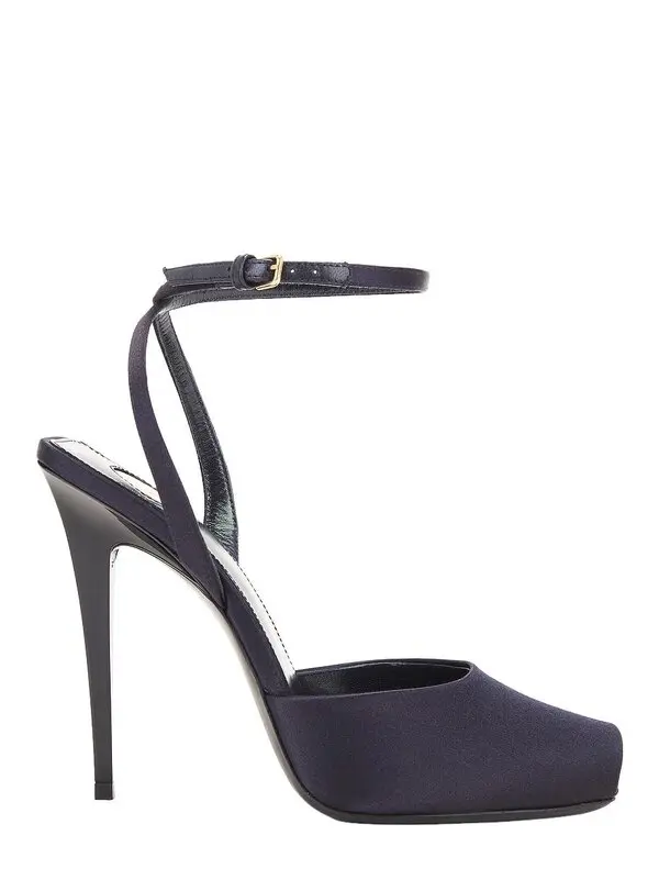 Saint Laurent Orhand Sandal - Dark Navy
