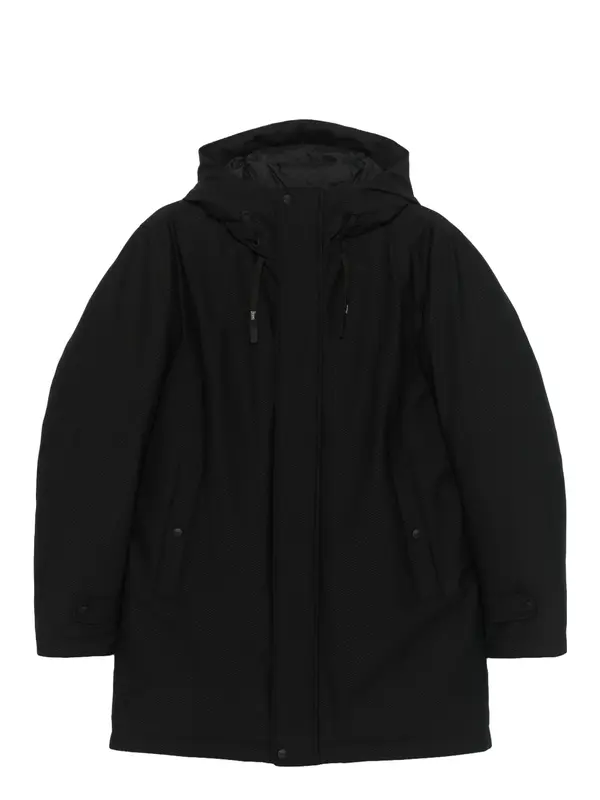 Herno Hooded Down Coat - Black