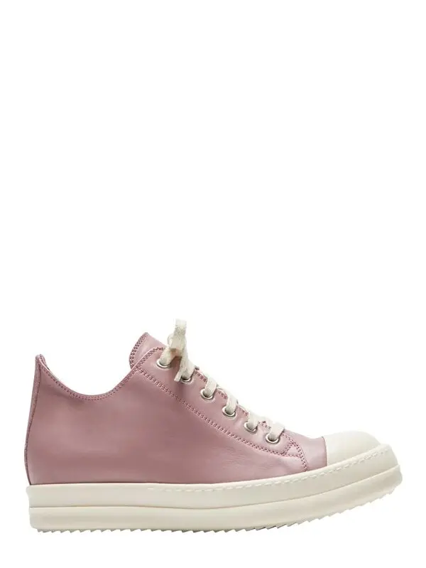 Rick Owens Lido Low Sneakers - Dusty Pink/milk