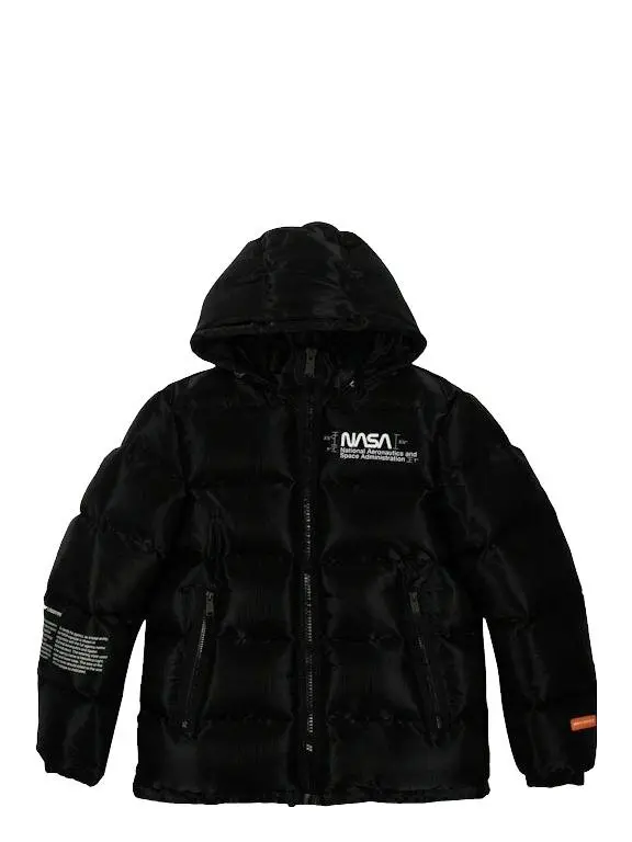 Heron Preston X Nasa Space Padded Jacket - Black