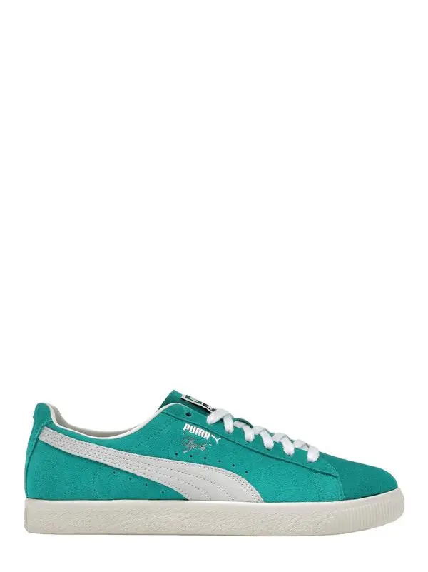 PUMA Clyde Og Sneakers - Spectra Green/frosted Ivory/white