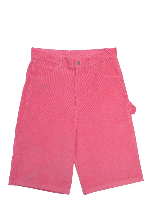 Drew House Corduroy Short Sleeve Short - Hot Pink