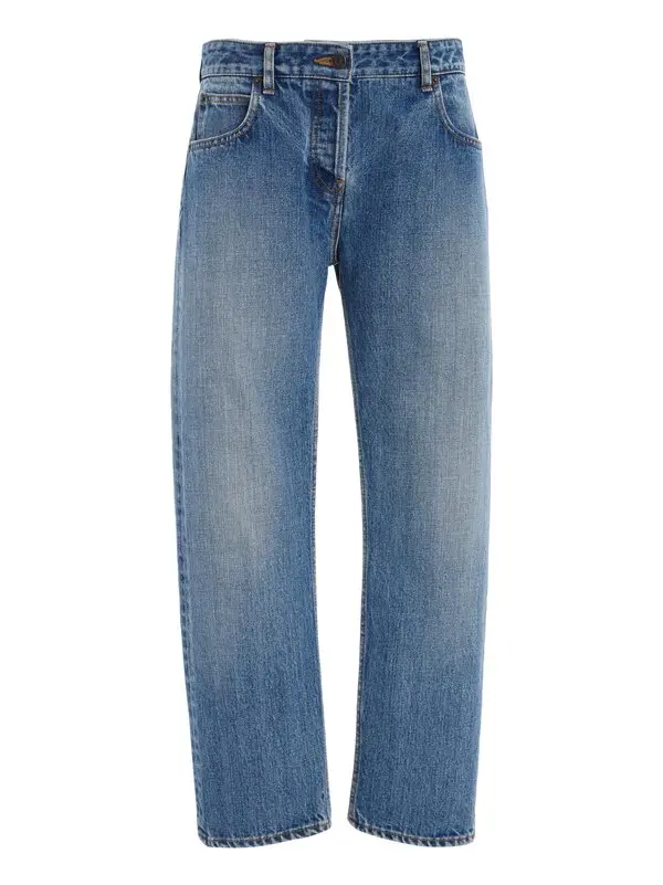 THE ROW Riaco Straight-leg Jeans - Mid Indigo