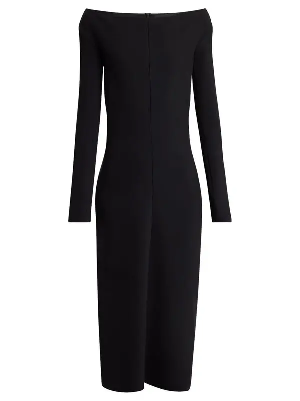 Proenza Schouler Yara Bi-stretch Suiting Dress - Black