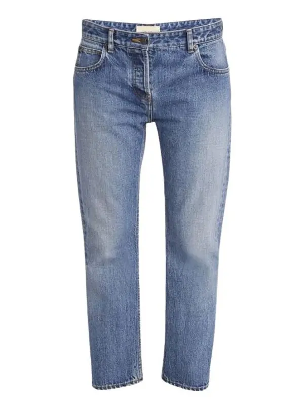 THE ROW Riaco Cropped Jeans - Blue
