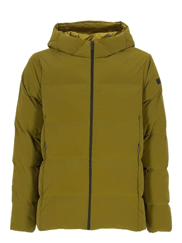 RRD Horizontal Quilted Jacket - Acid Yellow