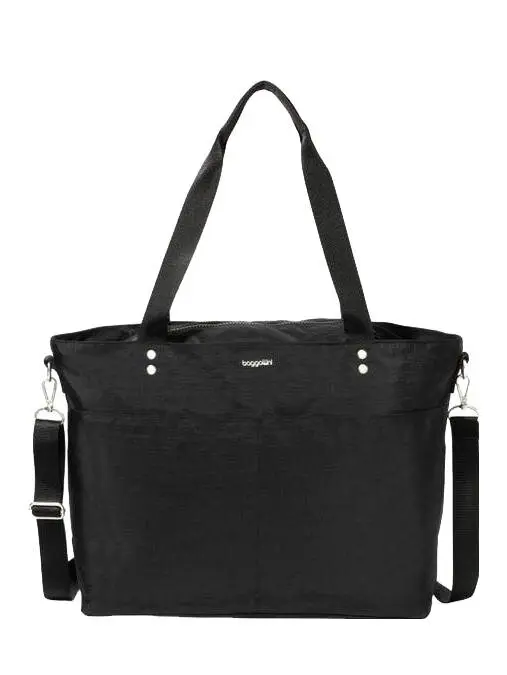 BAGGALLINI Carryall Laptop Tote Bag - Black