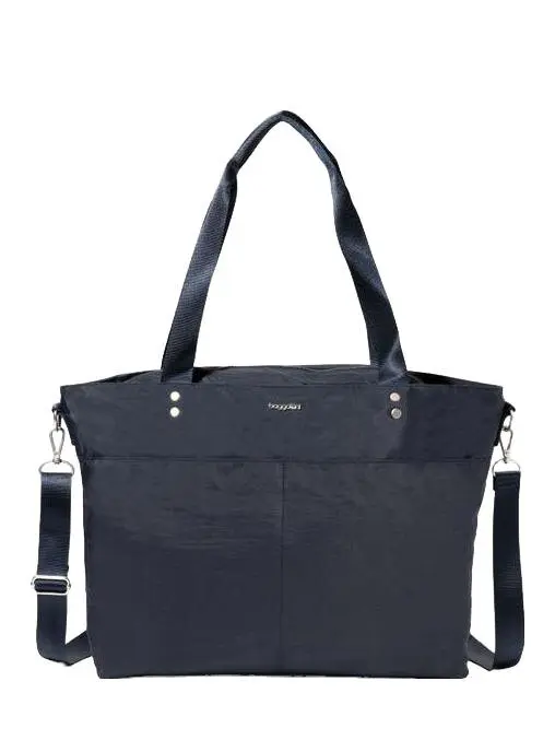 BAGGALLINI Carryall Laptop Tote Bag - French Navy