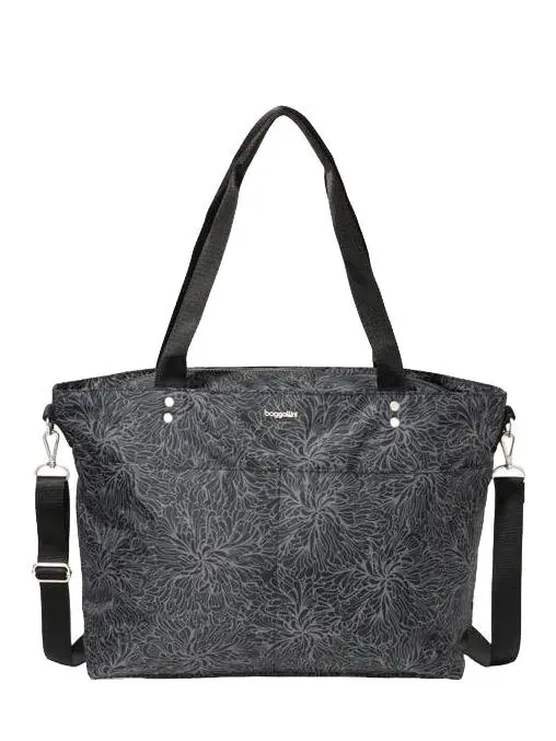 BAGGALLINI Carryall Laptop Tote Bag - Midnight Blossom