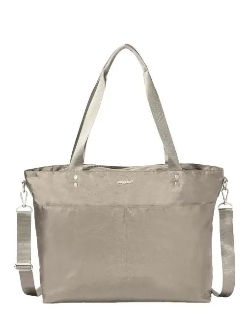 BAGGALLINI Carryall Laptop Tote Bag - Sterling Shimmer