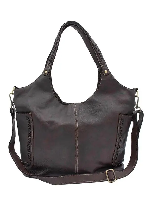 BOLSA NOVA Julia Slouchy Tote - Chocolate