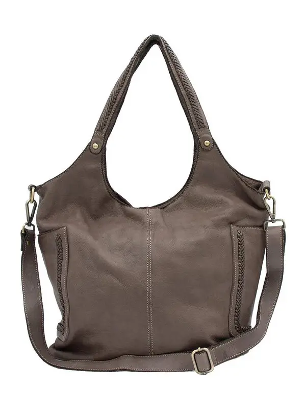 BOLSA NOVA Julia Slouchy Tote - Mushroom
