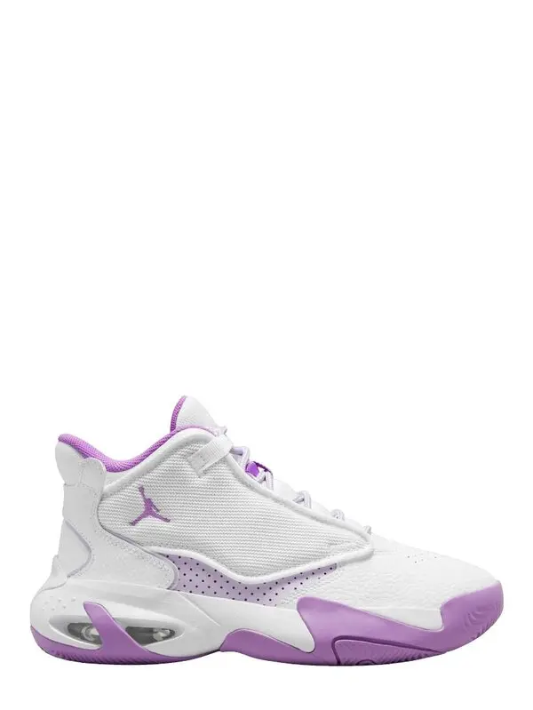 JORDAN Max Aura 4 Sneakers - White/barely Grape/rush Fuchsia