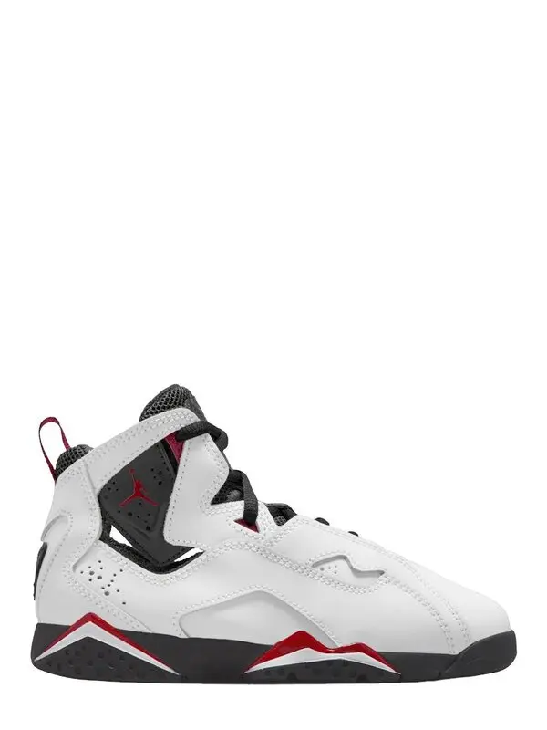 JORDAN True Flight High-top Sneakers - White/varsity Red/black