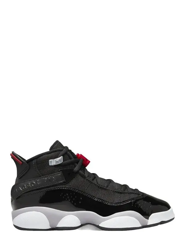 JORDAN 6 Rings Sneakers - Black/white/metallic Silver