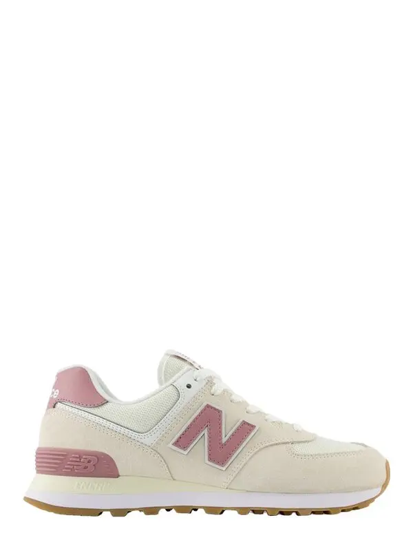 NEW BALANCE 574 Sneakers - Beige/white/pink