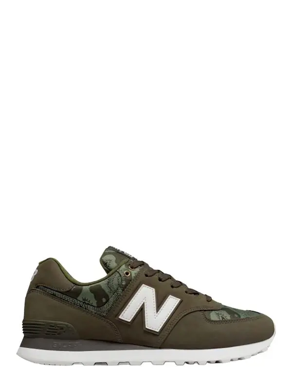 NEW BALANCE 574 Sneakers - Military Dark Triumph/covert Green/white