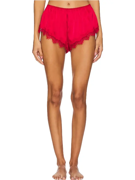 KAT THE LABEL Sorrento Short - Red