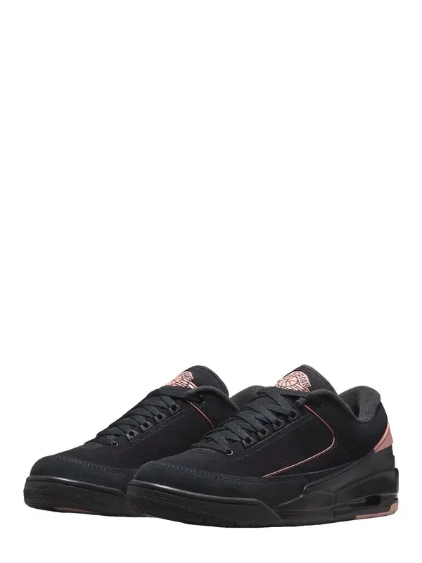 JORDAN 2/3 Low Top Sneaker - Black/ Rust Pink