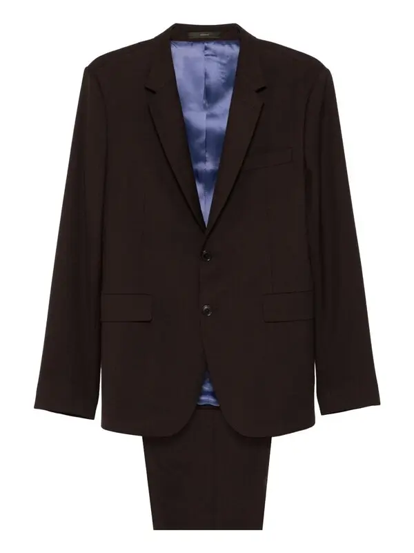 Paul Smith Single-breasted Suit - Brown