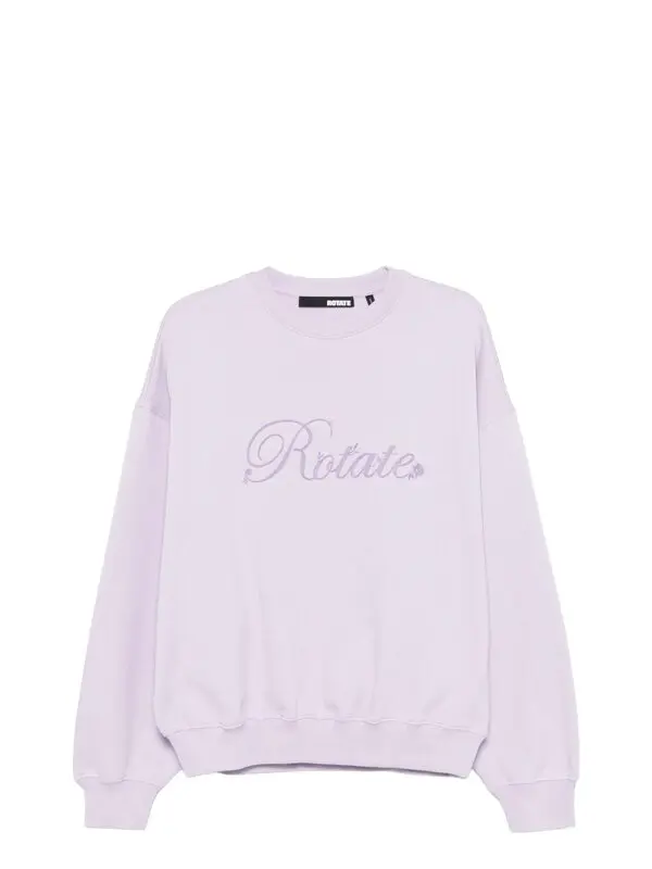 Remain Birger Christensen Logo-embroidered Sweatshirt - Purple
