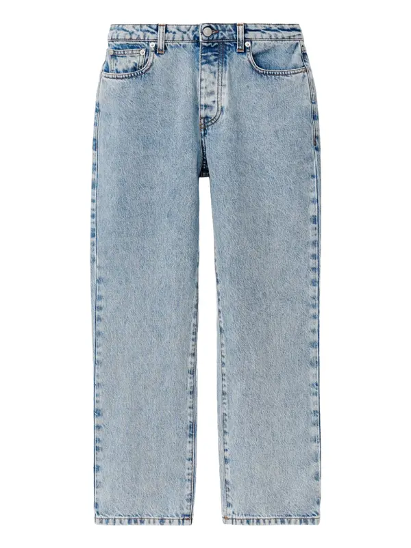 Fabiana Filippi Straight-leg Cropped Jeans - Blue