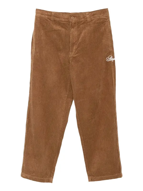 AAPE BY *A BATHING APE® Corduroy Trousers - Brown