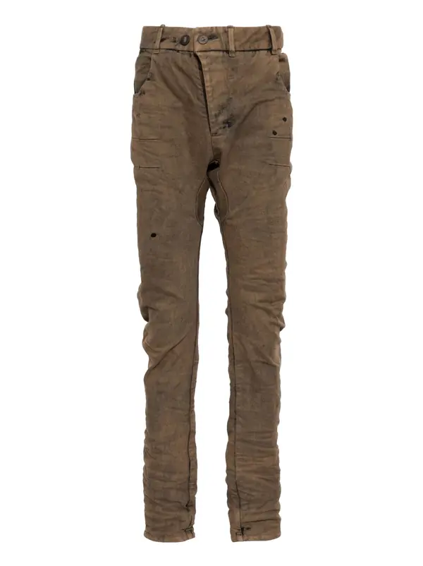 Boris Bidjan Saberi Slim-cut Denim Jeans - Brown