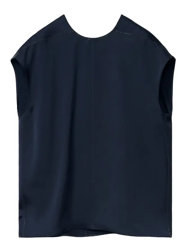 Fabiana Filippi Stretch-design Blouse - Blue