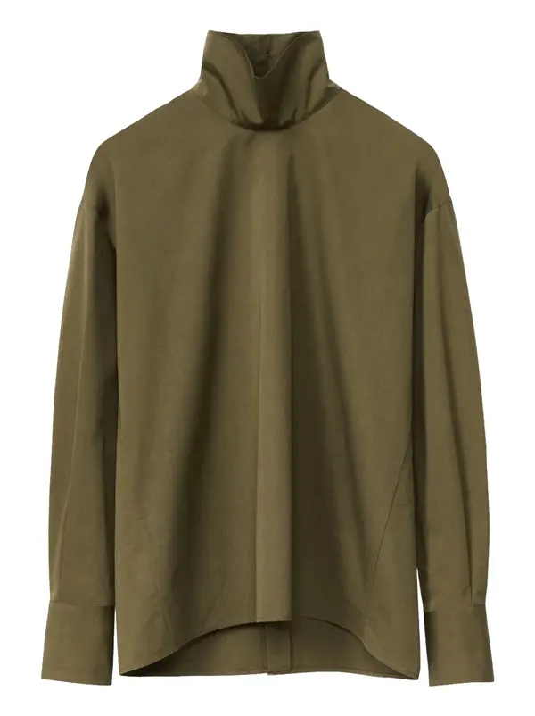 Fabiana Filippi Poplin Shirt - Green