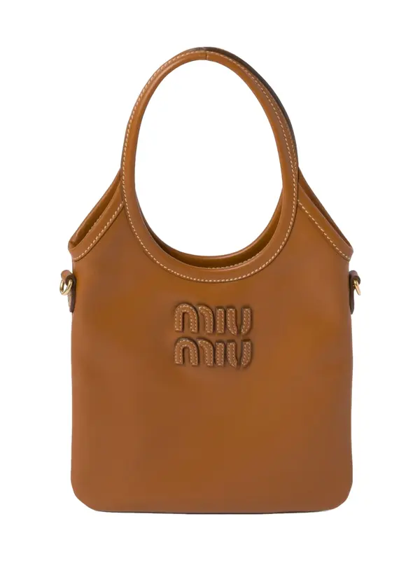 Miu Miu Ivy Tote Bag - Brown