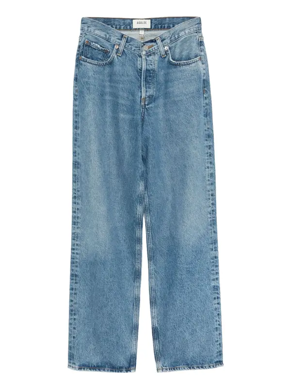 AGOLDE V Front Full-length Jeans - Blue