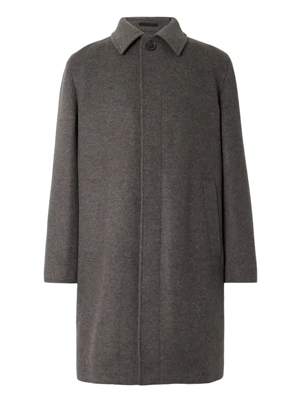 Zegna Oasi Cashmere Coat - Gray