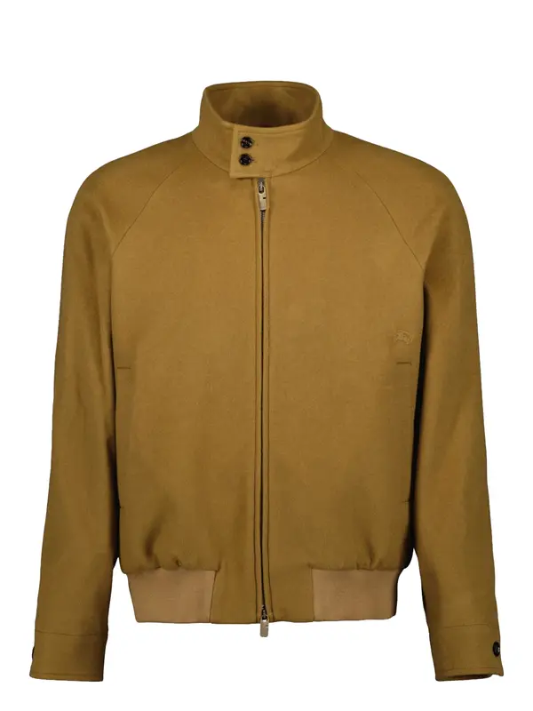 Burberry Cashmere Harrington Jacket - Brown