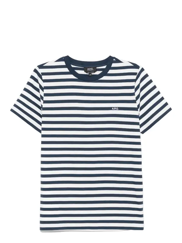 A.p.c. Striped T-shirt - White