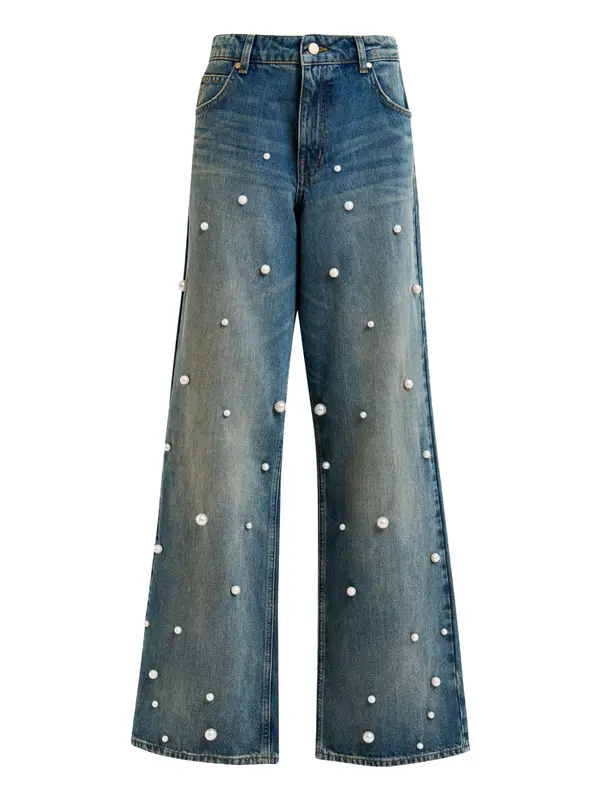 Essentiel Antwerp Held Flared Jeans - Blue