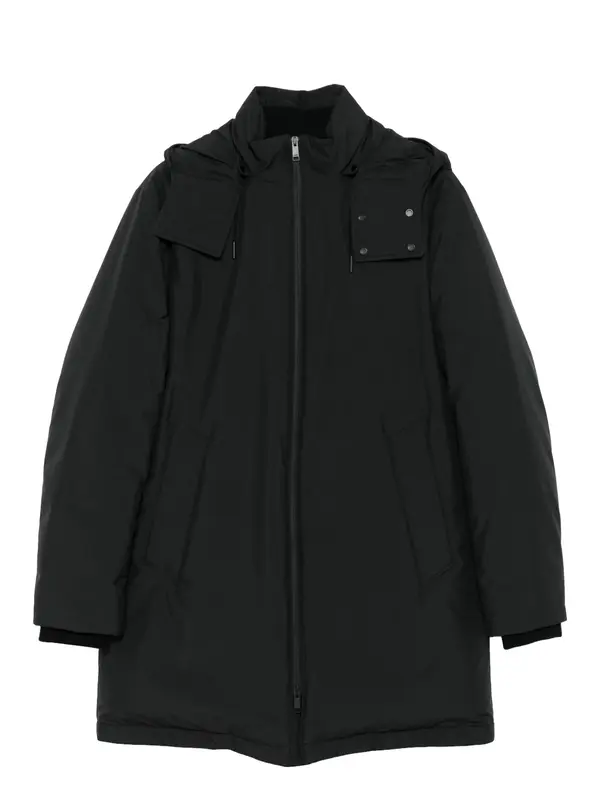 Zegna Puffer Coat - Black
