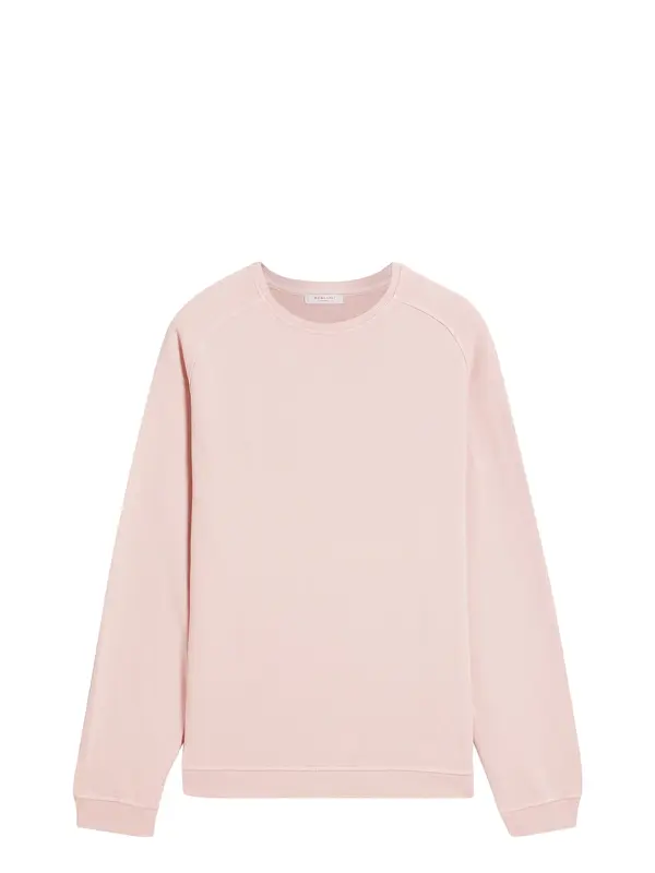 Boglioli French Cottonterry Sweatshirt - Baby Pink