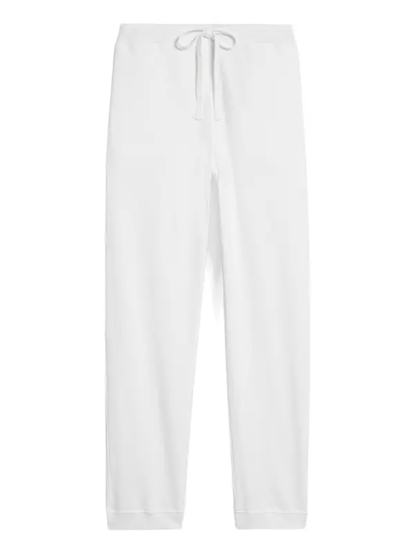 Boglioli Tapered French Cottonterry Sweatpants - White