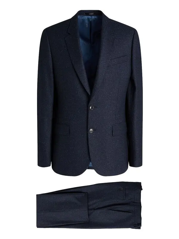 Paul Smith Donegal Woolblend Suit - Midnight Blue