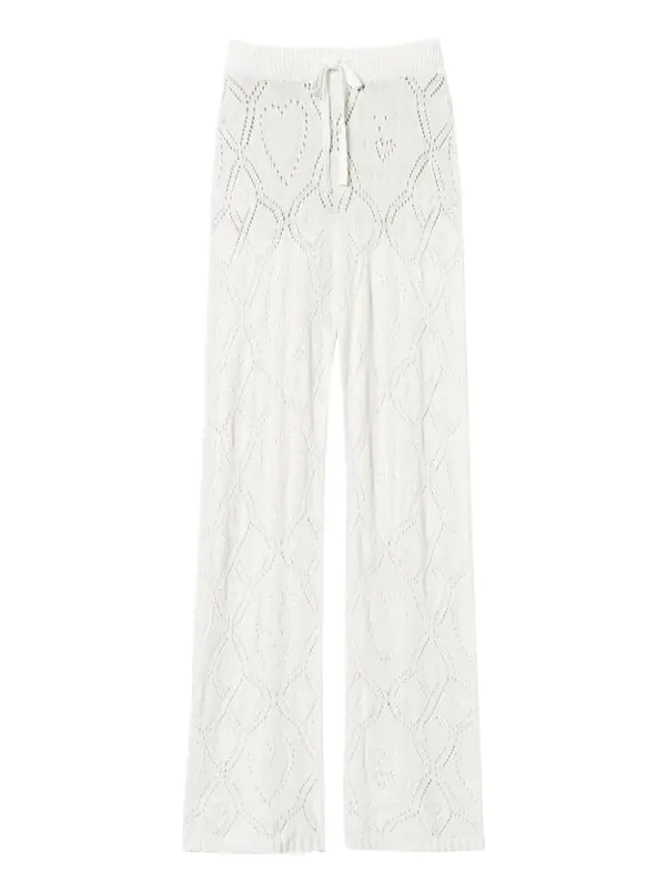 TWINSET X Marco Rambaldi Knit Trousers - Neutrals